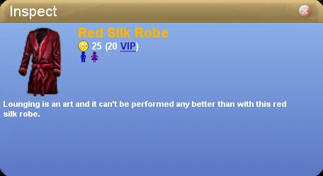 Red Silk Robe | Onverse Wiki | Fandom