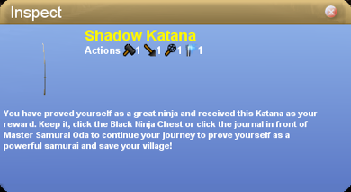 Shadow Katana | Onverse Wiki | Fandom