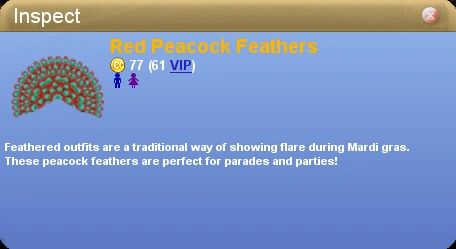 Red Peacock Feathers | Onverse Wiki | Fandom