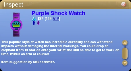 Purple Shock Watch | Onverse Wiki | Fandom