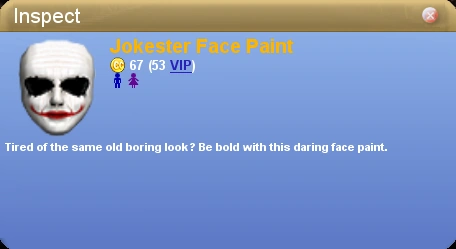 Jokester Face Paint | Onverse Wiki | Fandom