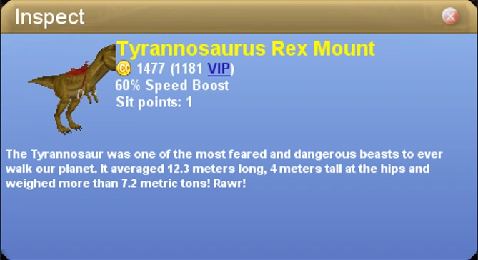 Tyrannosaurus Rex Mount | Onverse Wiki | Fandom