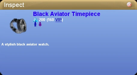 Black Aviator Timepiece | Onverse Wiki | Fandom