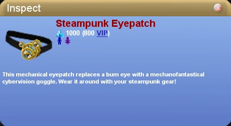 Steampunk Eyepatch | Onverse Wiki | Fandom