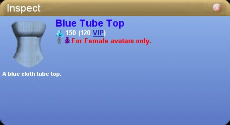 Blue Tube Top | Onverse Wiki | Fandom
