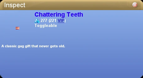 Chattering Teeth | Onverse Wiki | Fandom