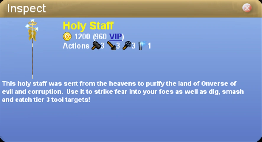 Holy Staff | Onverse Wiki | Fandom