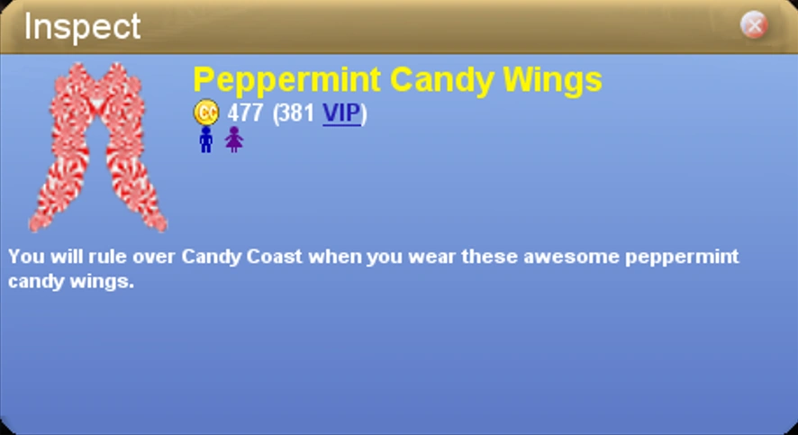 Peppermint Candy Wings | Onverse Wiki | Fandom