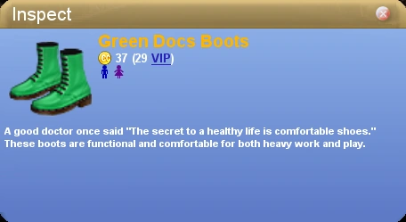 Green Docs Boots | Onverse Wiki | Fandom