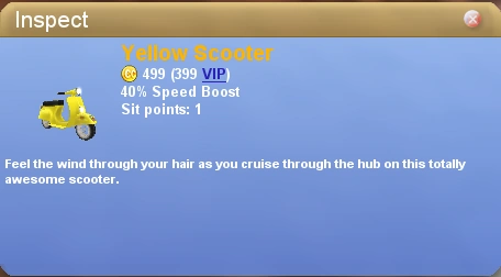 Yellow Scooter | Onverse Wiki | Fandom