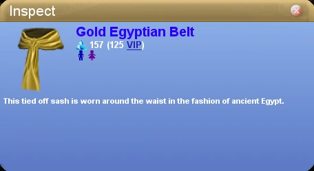 Gold Egyptian Belt | Onverse Wiki | Fandom