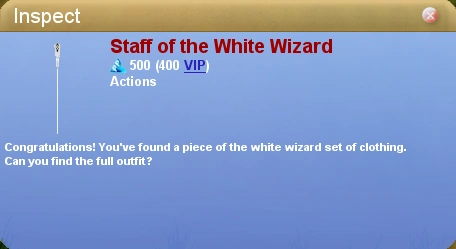 Staff of the White Wizard | Onverse Wiki | Fandom