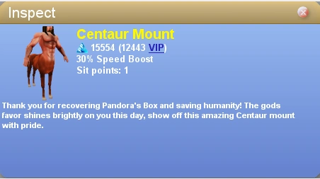 Centaur Mount | Onverse Wiki | Fandom