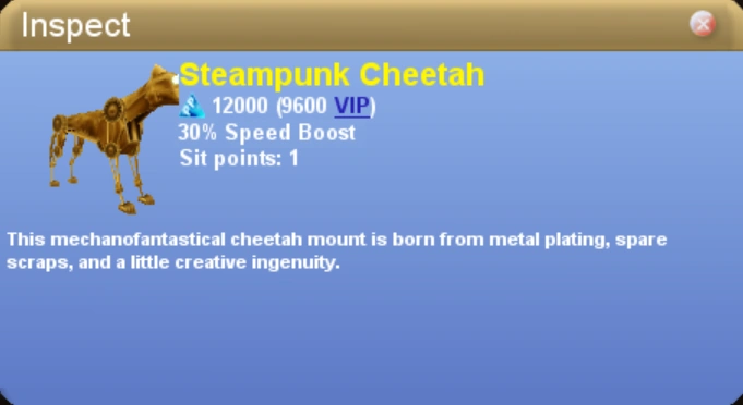 Steampunk Cheetah | Onverse Wiki | Fandom