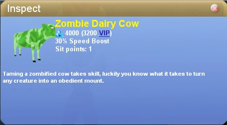 Zombie Dairy Cow | Onverse Wiki | Fandom