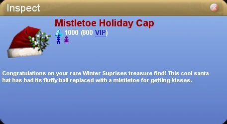 Mistletoe Holiday Cap | Onverse Wiki | Fandom