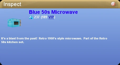 Blue 50s Microwave | Onverse Wiki | Fandom