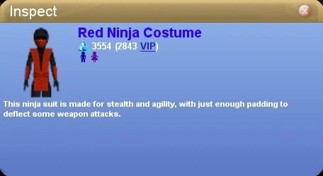 Red Ninja Costume | Onverse Wiki | Fandom