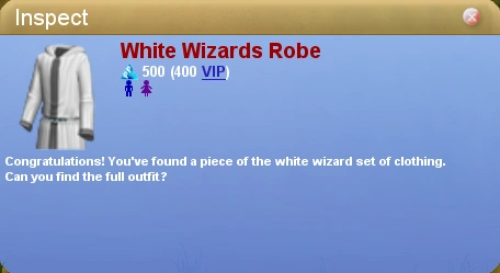 White Wizards Robe | Onverse Wiki | Fandom