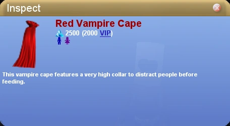 Red Vampire Cape | Onverse Wiki | Fandom