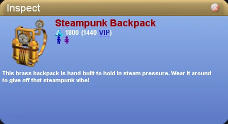Steampunk Backpack | Onverse Wiki | Fandom
