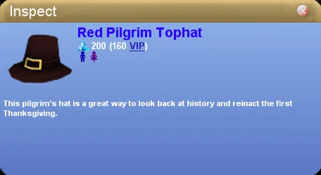 Red Pilgrim Tophat | Onverse Wiki | Fandom
