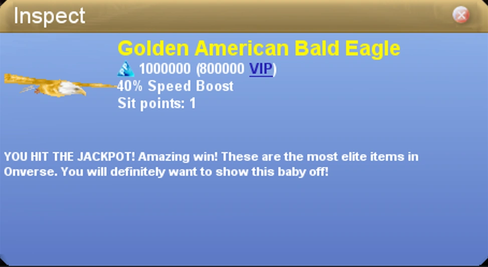 Golden American Bald Eagle | Onverse Wiki | Fandom