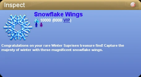 Snowflake Wings | Onverse Wiki | Fandom