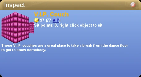V.I.P. Couch | Onverse Wiki | Fandom