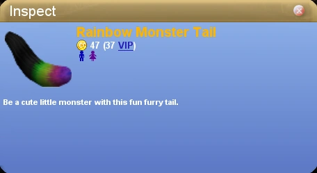 Rainbow Monster Tail | Onverse Wiki | Fandom