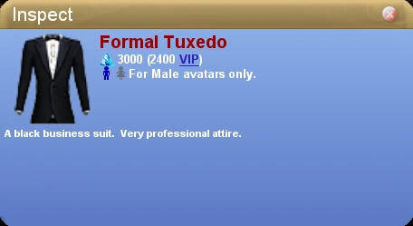Formal Tuxedo | Onverse Wiki | Fandom