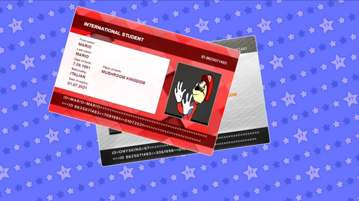 Mario's Licenses | OnyxKing Wiki | Fandom