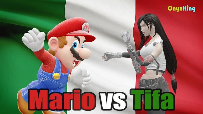 SM64: Mario vs Tifa! | OnyxKing Wiki | Fandom