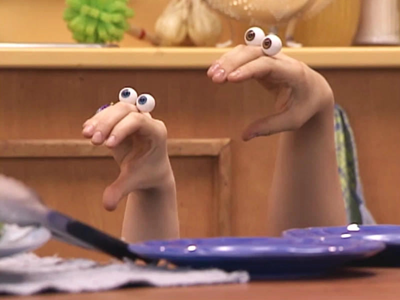 Asparagus!/Transcript | Oobi Wiki | Fandom