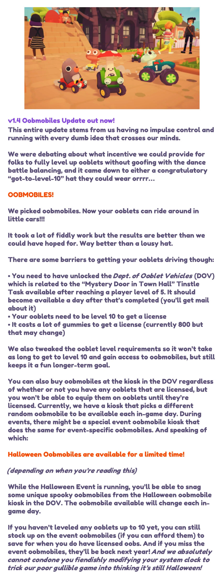 Oobmobile - Official Ooblets Wiki