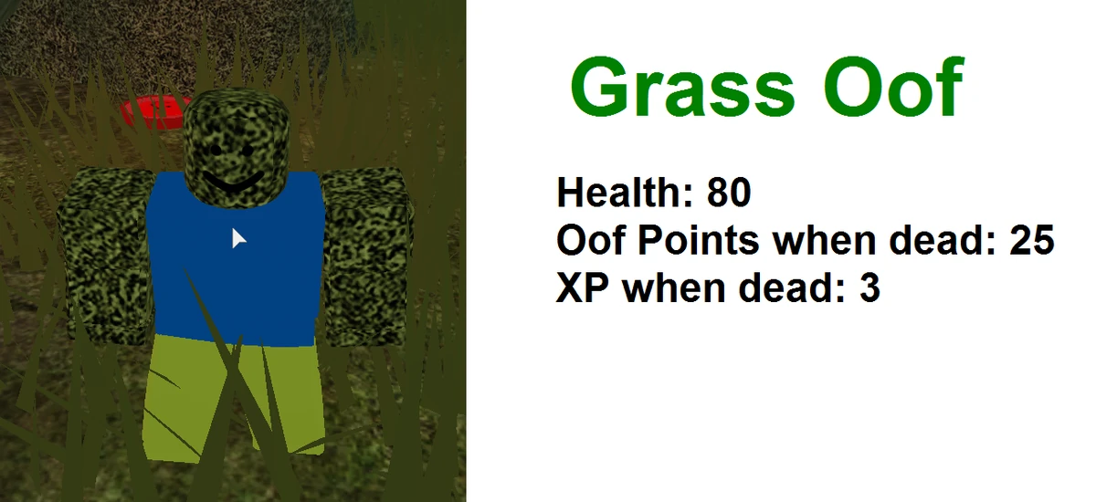 Grass Oof | Oof Simulator Wiki | Fandom