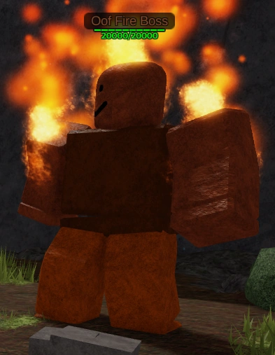 Oof Fire Boss | Oof Simulator Wiki | Fandom