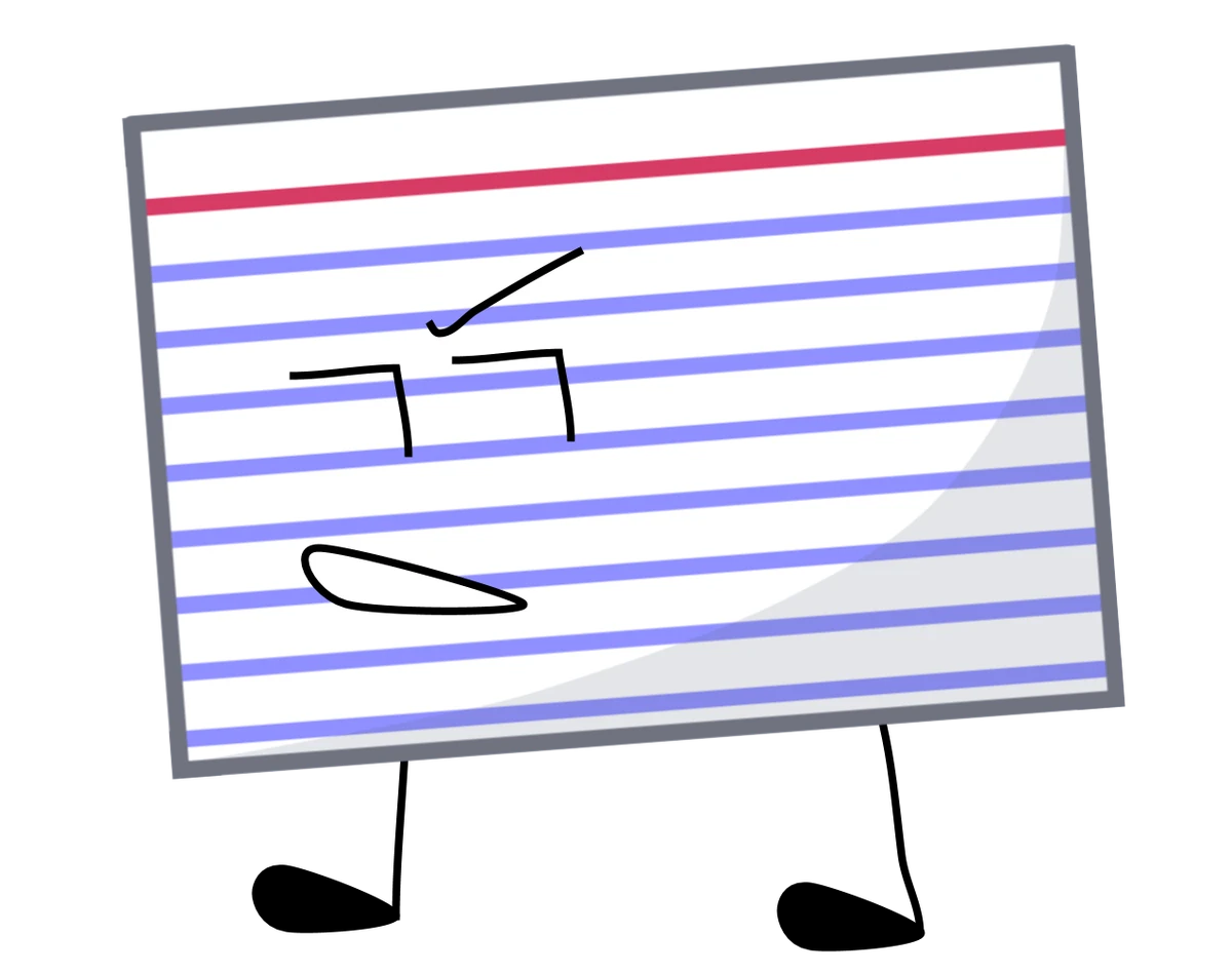 Notecard | Object Obituary Oblivion Official Wiki | Fandom