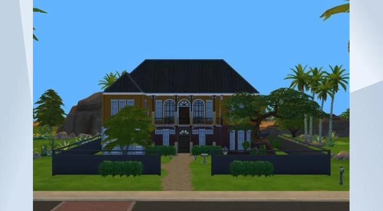 Goth Manor (The Sims 4) | OoppDecks Wikia | Fandom