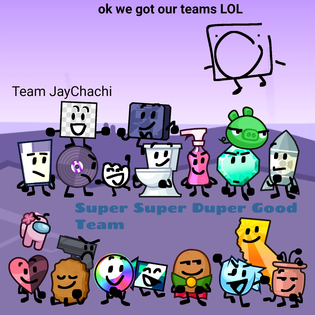 Teams | Object Object Show Show Object Wiki | Fandom