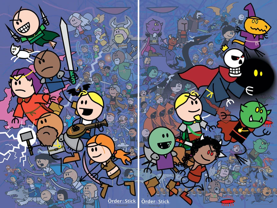 Giant sized OOTS poster | Order of the Stick Wiki | Fandom