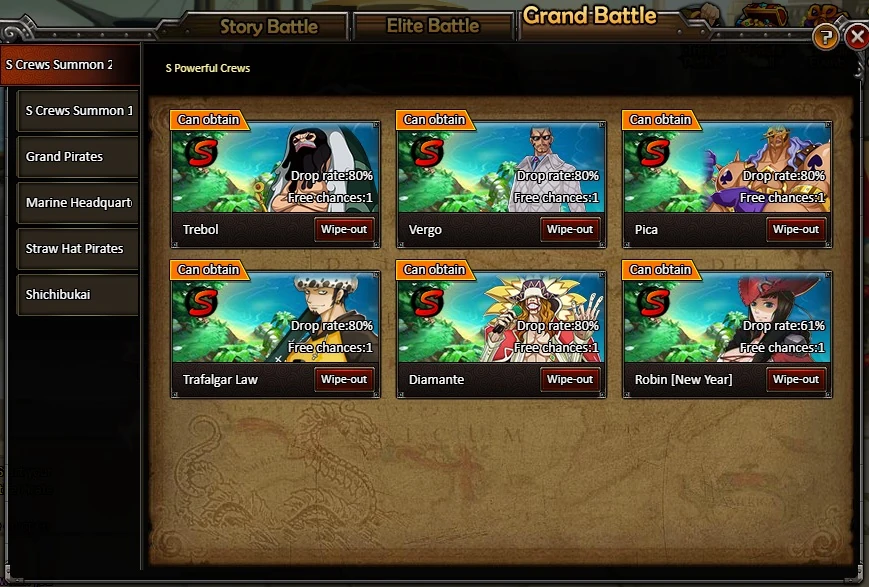 Grand Battle Overview | One Piece Online 2 Wiki | Fandom