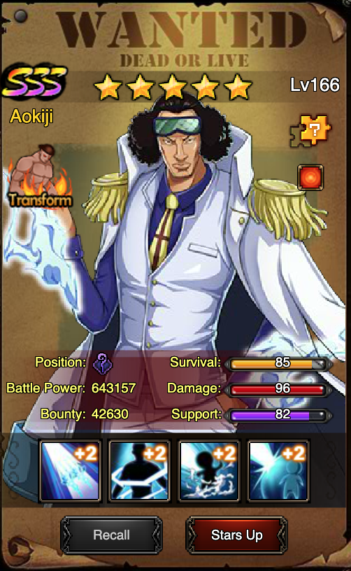 Aokiji | One Piece Online 2 Wiki | Fandom