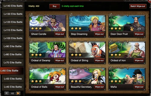Elite Battle Overview | One Piece Online 2 Wiki | Fandom