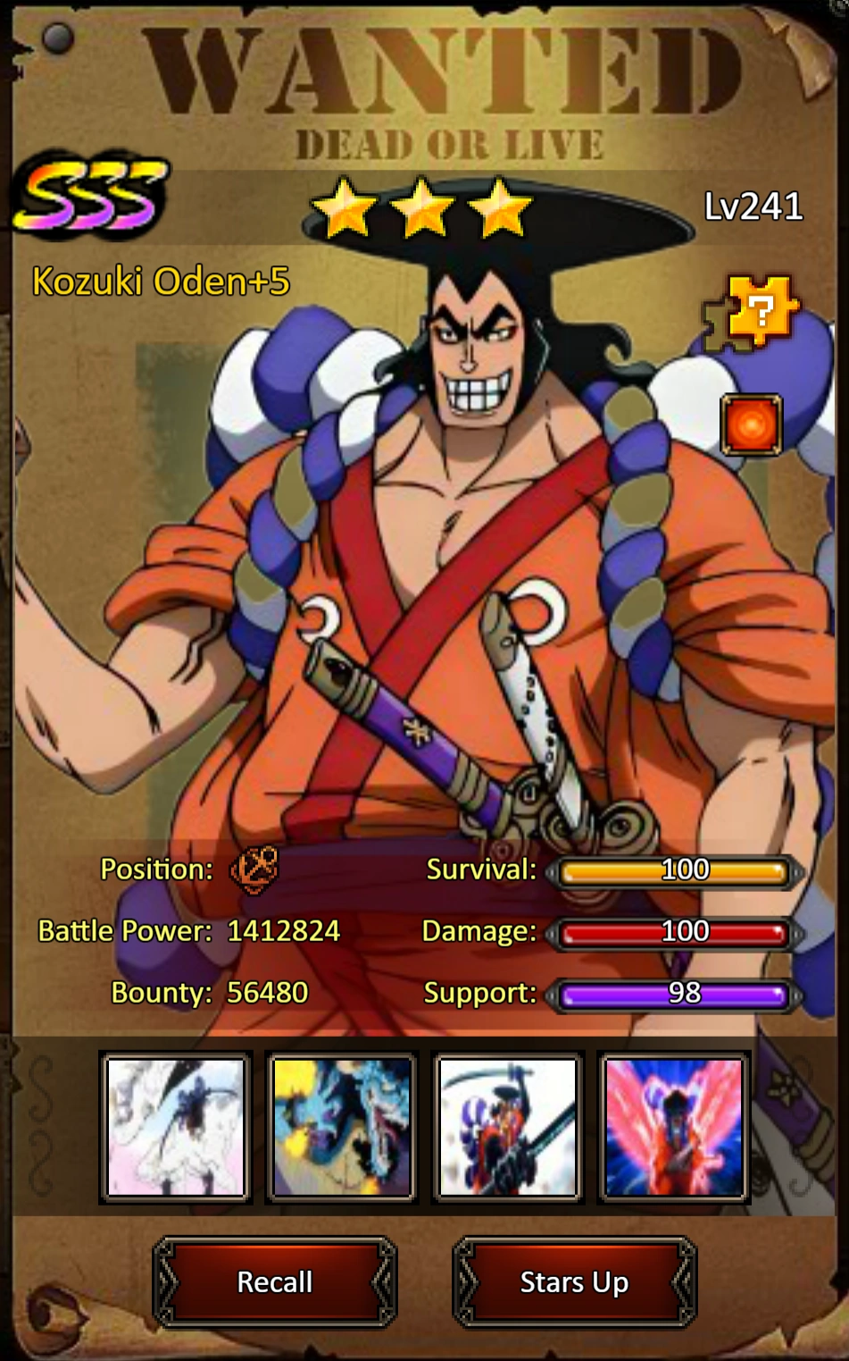 Oden | One Piece Online 2 Wiki | Fandom