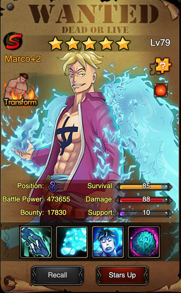 Marco | One Piece Online 2 Wiki | Fandom