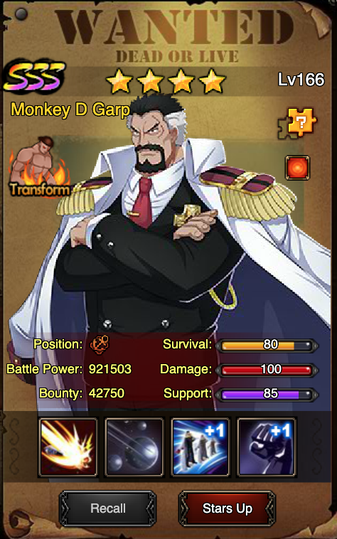 Garp | One Piece Online 2 Wiki | Fandom
