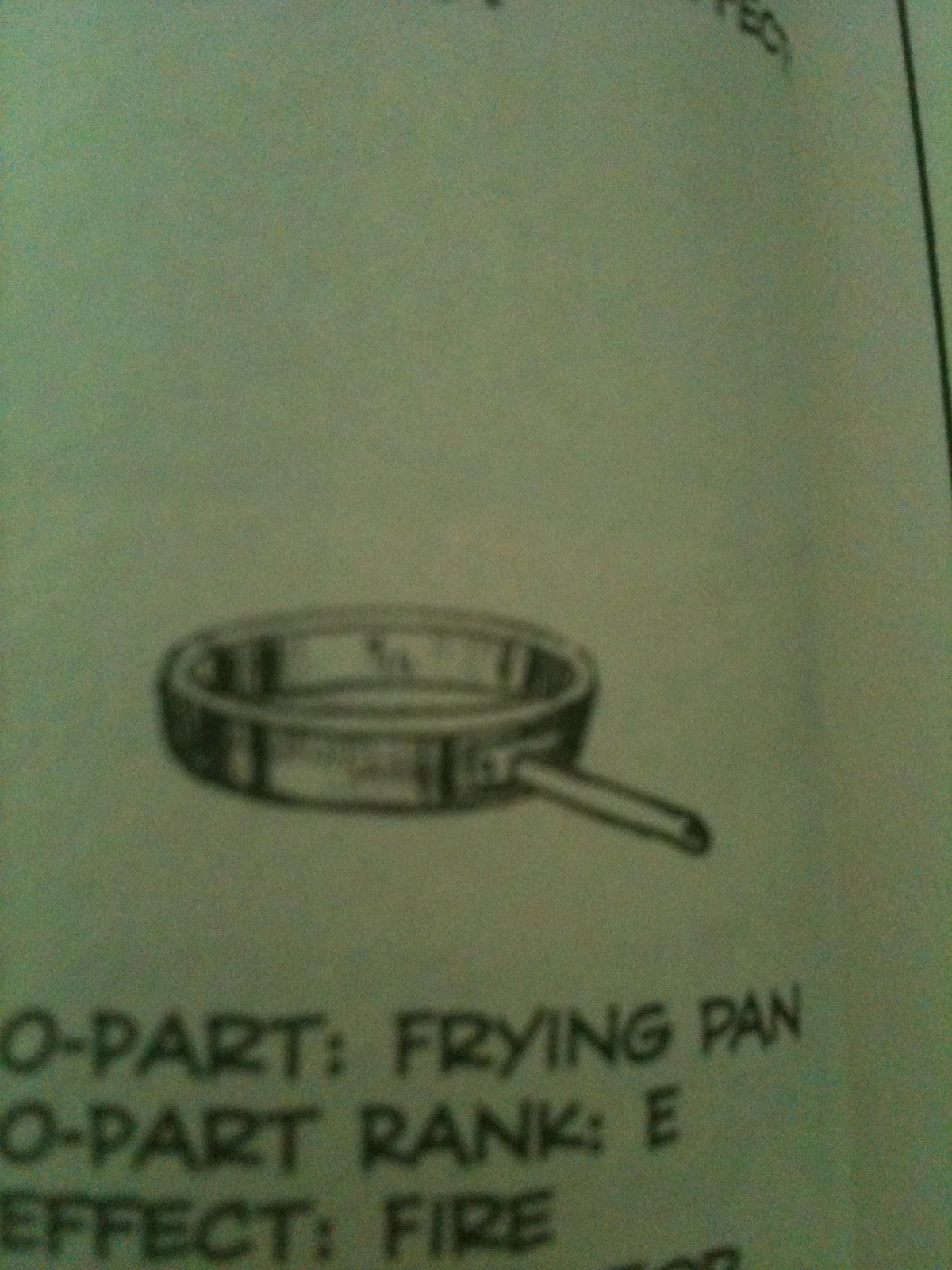 Frying Pan | O-Parts Hunter Wiki | Fandom