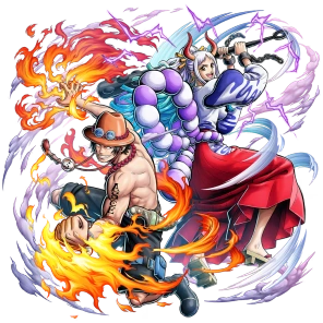 Fire Fist Ogre Princess Ace & Yamato | One Piece Bounty Rush Wiki | Fandom