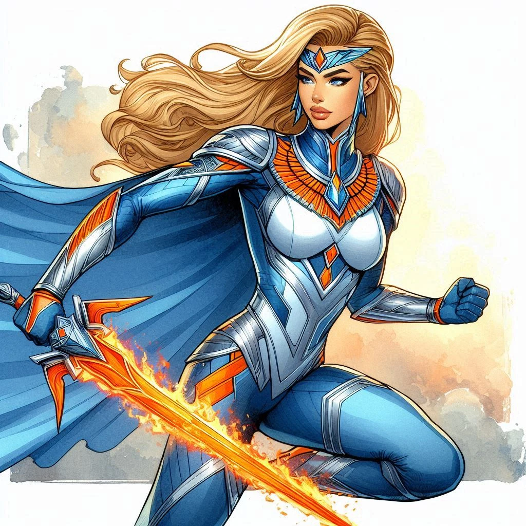 Summer Blaze | Open Source Superheroes Wikia | Fandom